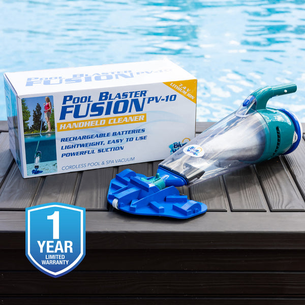 Blue Wave® Pool Blaster® Fusion™ PV-10 Hand-Held Lithium Cleaner – Blue ...